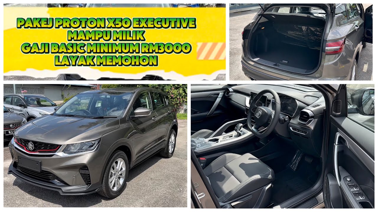 PROTON X50 EXECUTIVES RC NEW VERSION JET GREY - YouTube