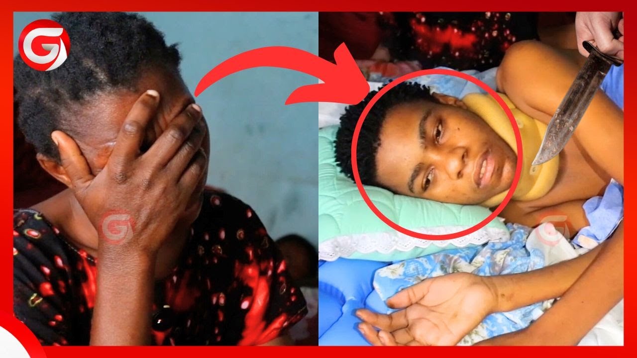 BODABODA ACHOMWA KISU UTI wa MGONGO -APOTEZA UWEZO wa KUTEMBEA-ALIA ...