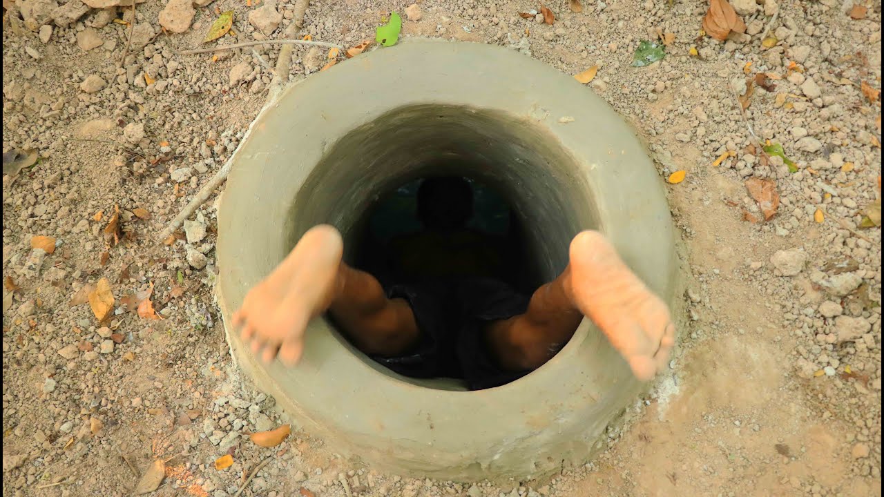 [ Full Video ] Build Water Slide To Secret Underground Swimming Pool ...