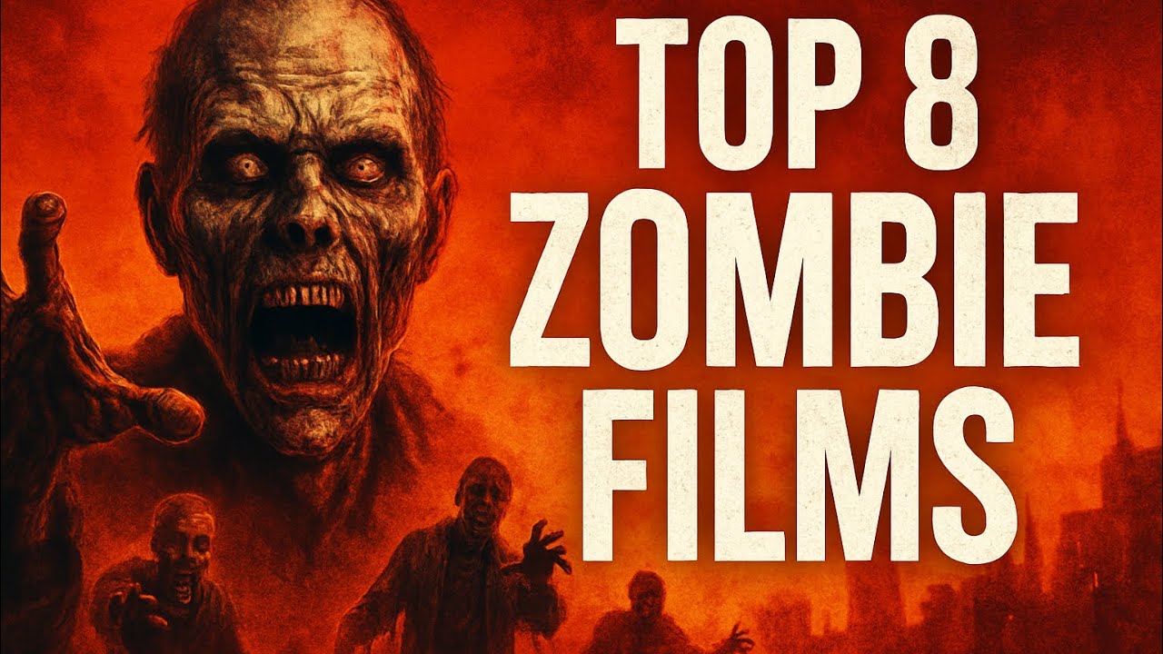 The Top 8 ZOMBIE Films Ever Made! ☠️ - YouTube