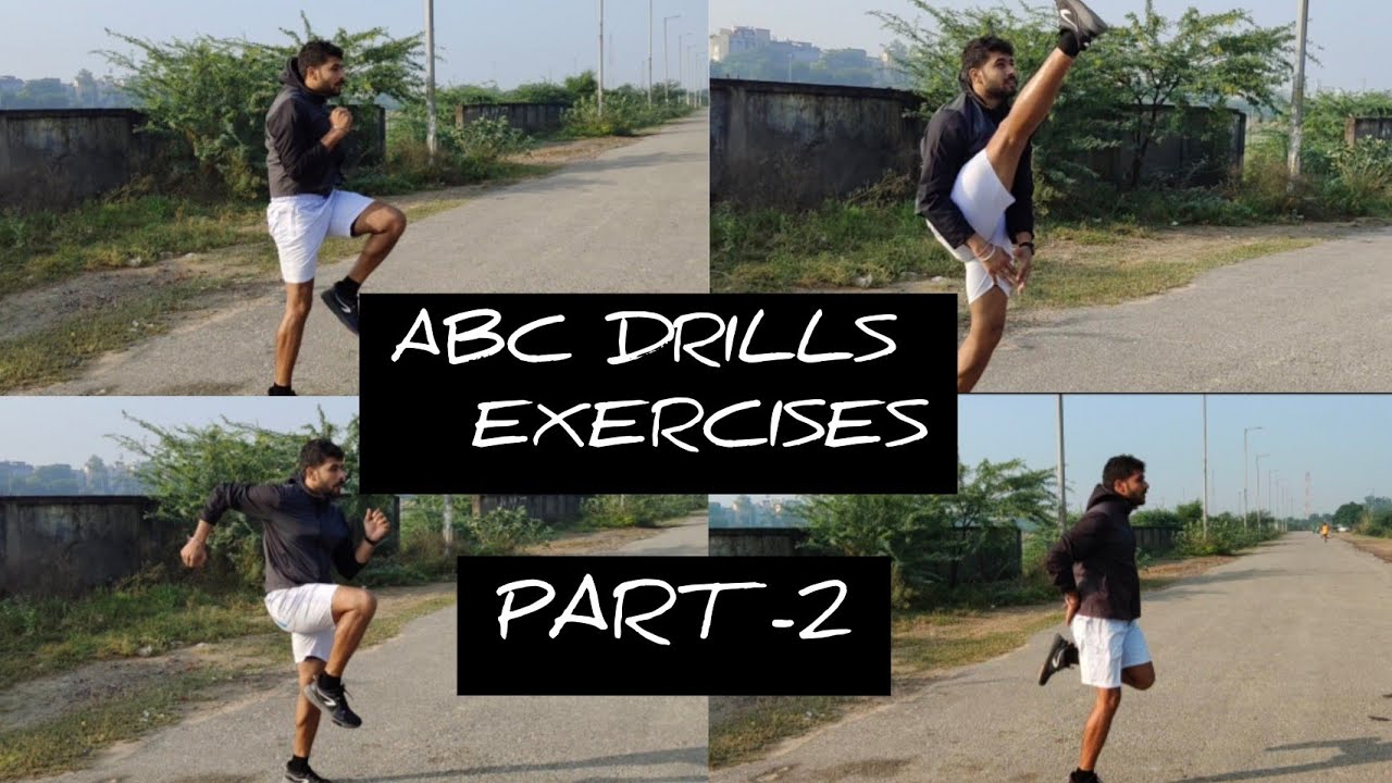 ABC (Agility,Balance,Co-ordination) Drills Running Exercises| Part-2 ...