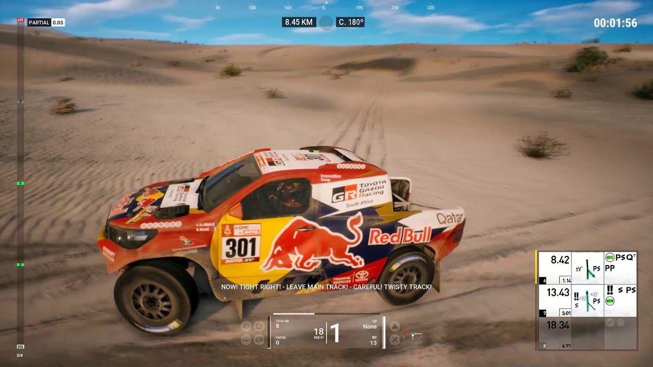 Dakar 18 PC Gameplay / Don't get lost - YouTube