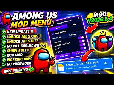 Among Us Mod Menu😍 2026 AndroidLatest Version | Always Impostor &😬 NoCooldown APK🔗