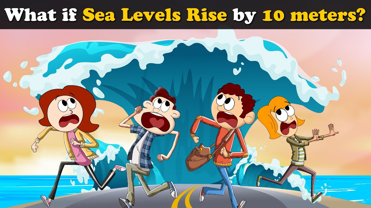 What if Sea Levels rise by 10 meters? + more videos | #aumsum #kids # ...