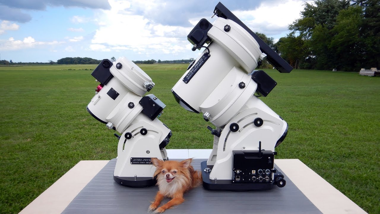 Astro Physics 1100GTO vs 1600GTO Mount - a comparison - YouTube