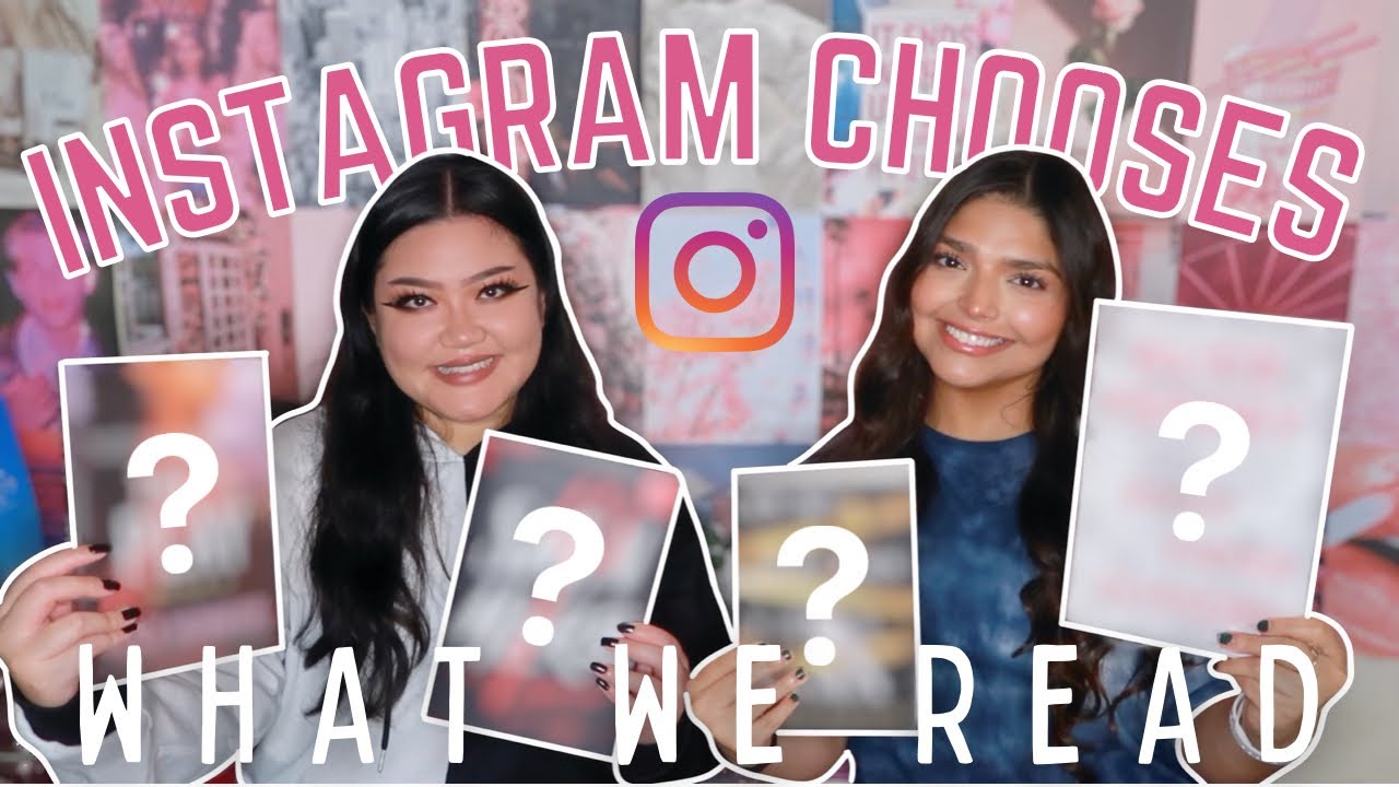 INSTAGRAM CHOOSES WHAT WE READ | READING YOUR PICKS | READING VLOG ...