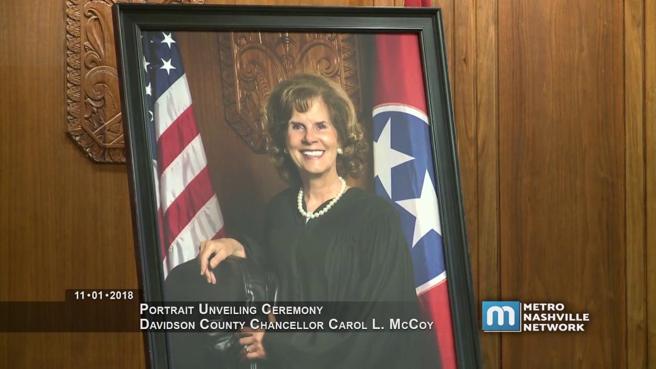 11/01/18 Portrait Unveiling: Chancellor Carol McCoy - YouTube