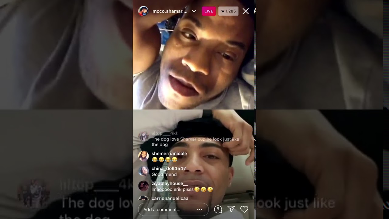 SHAMAR MCCO and Erik bond over Ferrari (The Dog) Feb.18 - YouTube