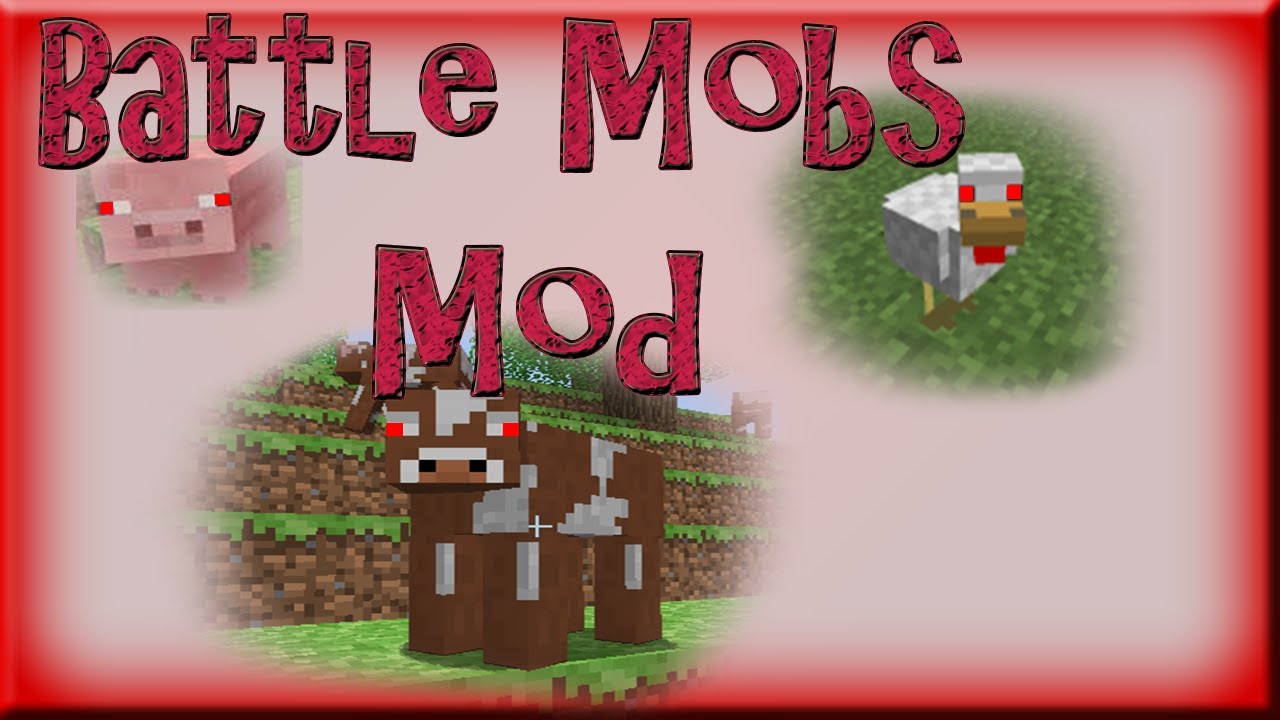 Battle Mob Mod Review. (minecraft) - YouTube