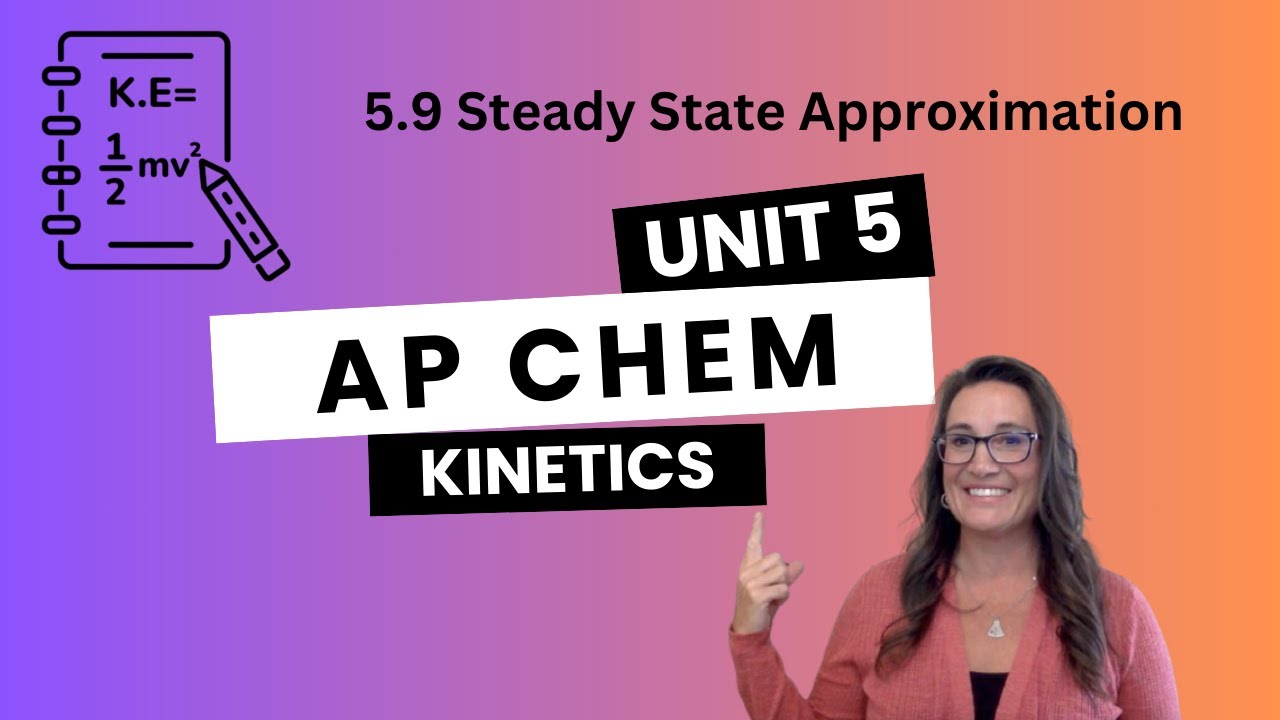 Steady State Approximation: 5.9 - AP Chem Unit 5 Topic 9 - YouTube