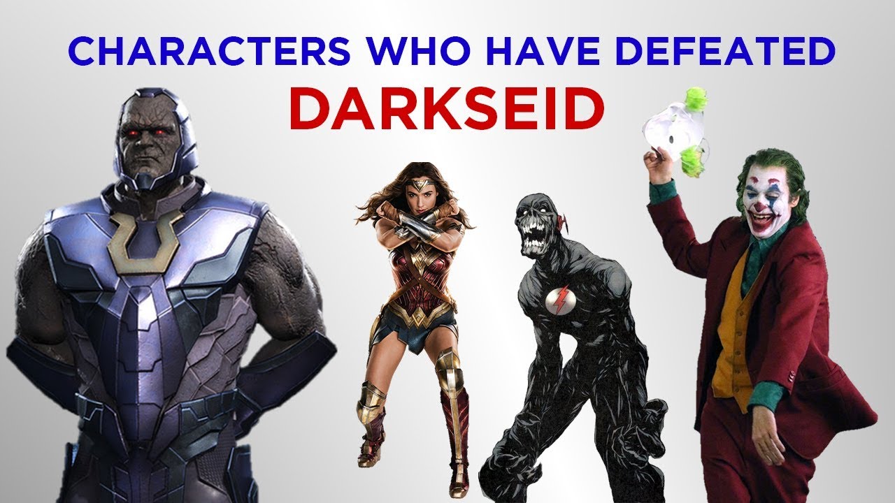 07 Characters Who Have Actually Defeated Darkseid - YouTube
