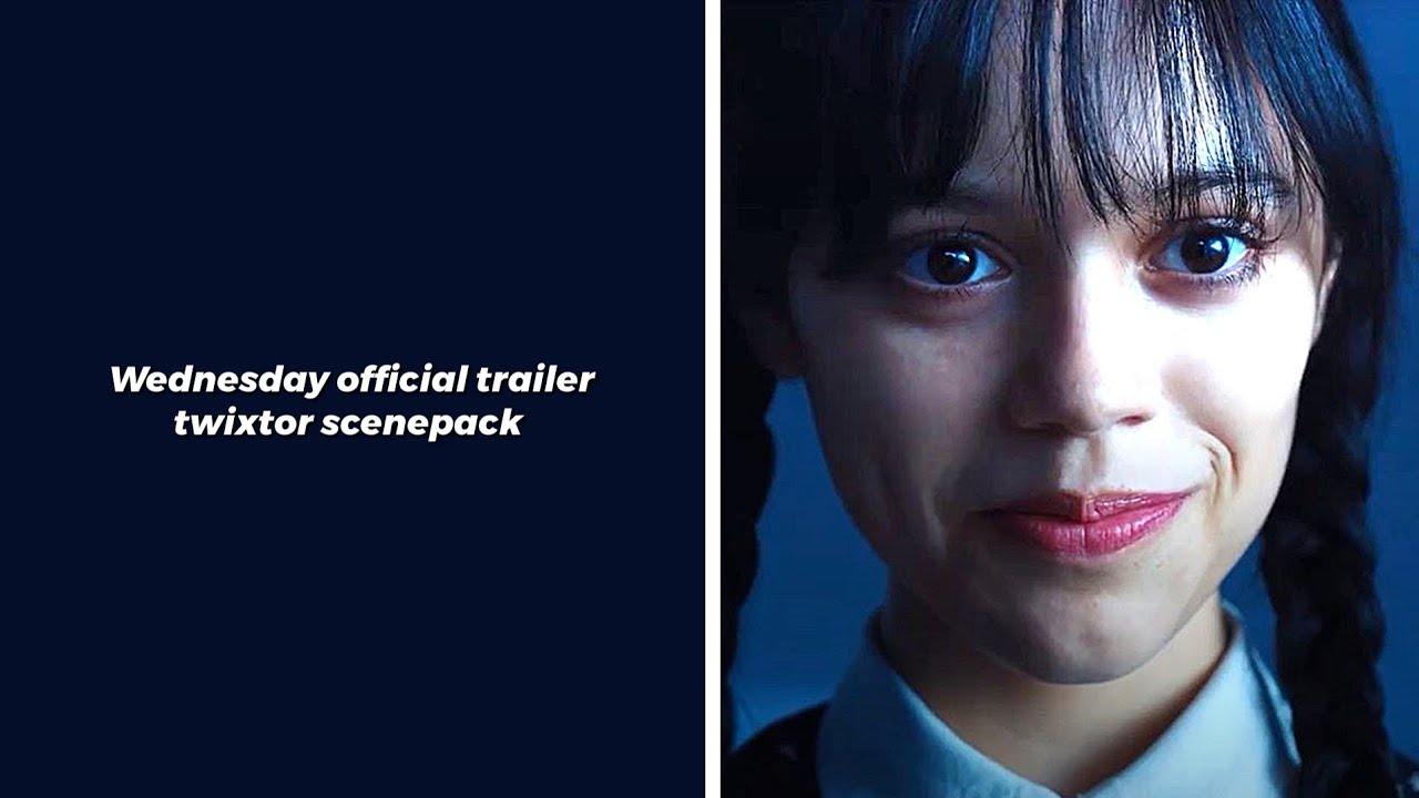 Wednesday official trailer twixtor scenepack 4k - YouTube