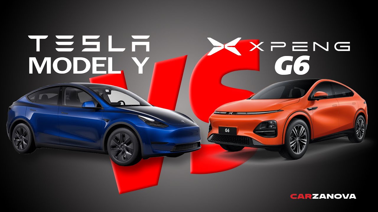 รีวิวเปรียบเทียบ XPENG G6 VS TESLA MODEL Y PERFORMANCE - YouTube
