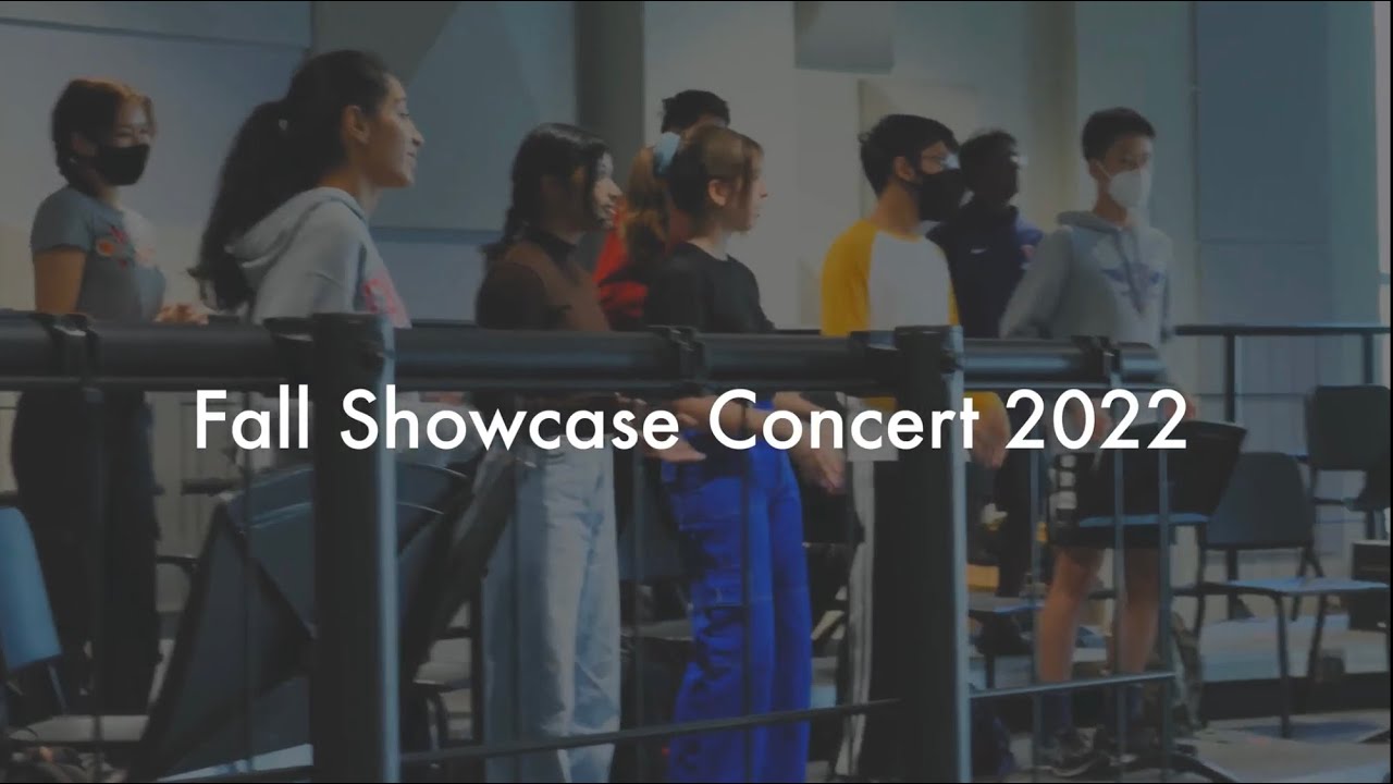 Fall Showcase Concert Promo 2022 - YouTube