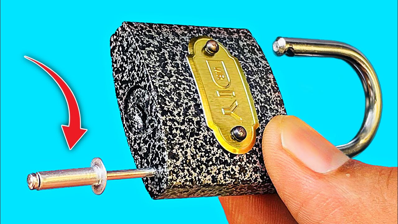 Intelligent Insert Rivet Into Lock That will You Level 100 Master ...