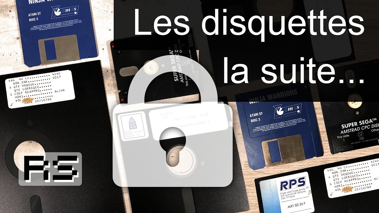 Les disquettes : Les protections et bien plus - YouTube