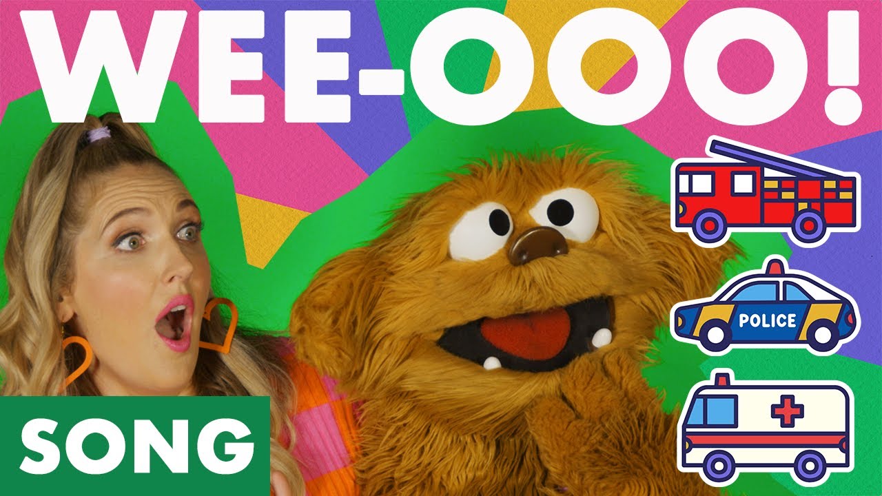 SIREN SONG | WEE-OOO | Fire Engine, Police Car, Ambulance | Collab with ...