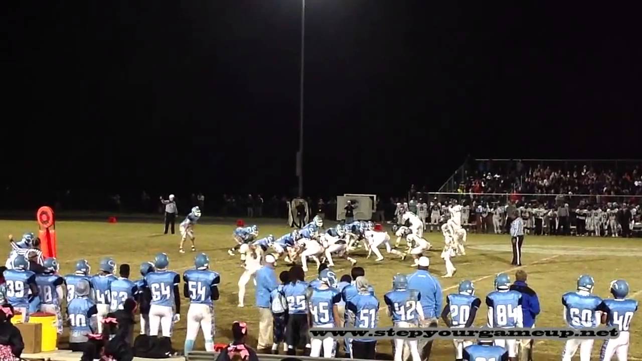 Clarksburg's Joe Nacci's 79-yd TD pass to Tavis Holland & Tyler Fenslau ...