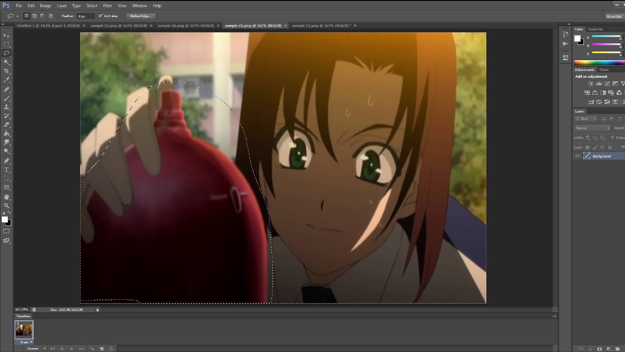 Photoshop tutorial - how to censor things - YouTube