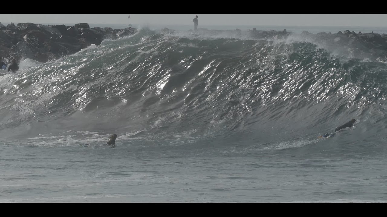 The Wedge, CA, Surf, 8/20/2016 - (4K@30) - Part 15 - YouTube