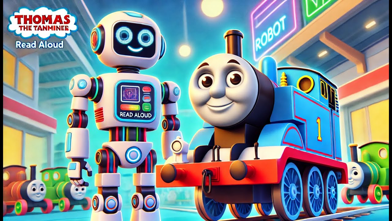 Thomas the Tank Engine: Thomas and the Robot - Read Aloud - YouTube