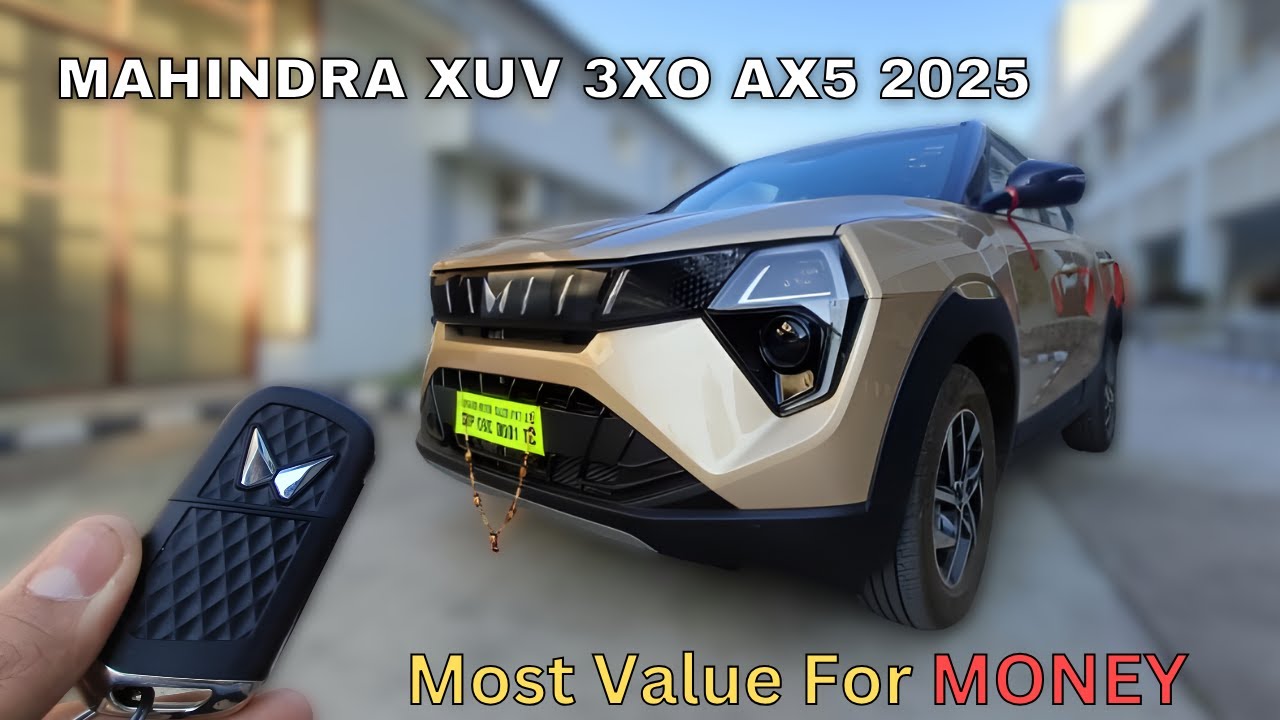 MAHINDRA XUV 3X0 AX5 2025 | Detailed Review 2025 - YouTube