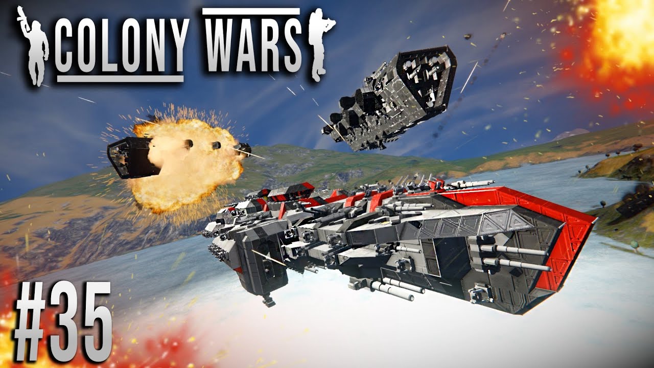 Space Engineers - Colony WARS! - Ep #35 - Battle for the Colony! - YouTube