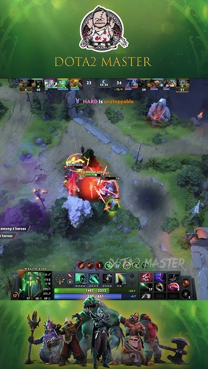 👻 "Wraith King: Dying Twice, Killing Five!" #wraithking #dota2 #shorts - YouTube