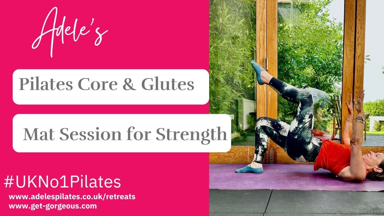 Pilates Core & Glutes Workout | 25 Minute Mat Session for Strength ...