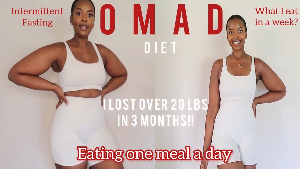 OMAD DIET VLOG| EATING ONE MEAL FOR WEIGHT LOSS| WHAT I EAT IN A WEEK ...