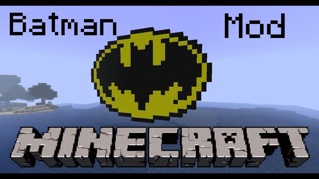 Minecraft: Batman Mod (Climb, Grapple, and Be Batman) - YouTube