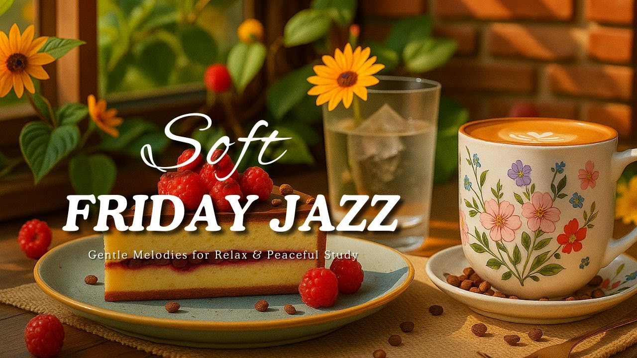 🌸 Soft Thursday Jazz | Gentle Melodies for Relax & Peaceful Study 🎶 ...