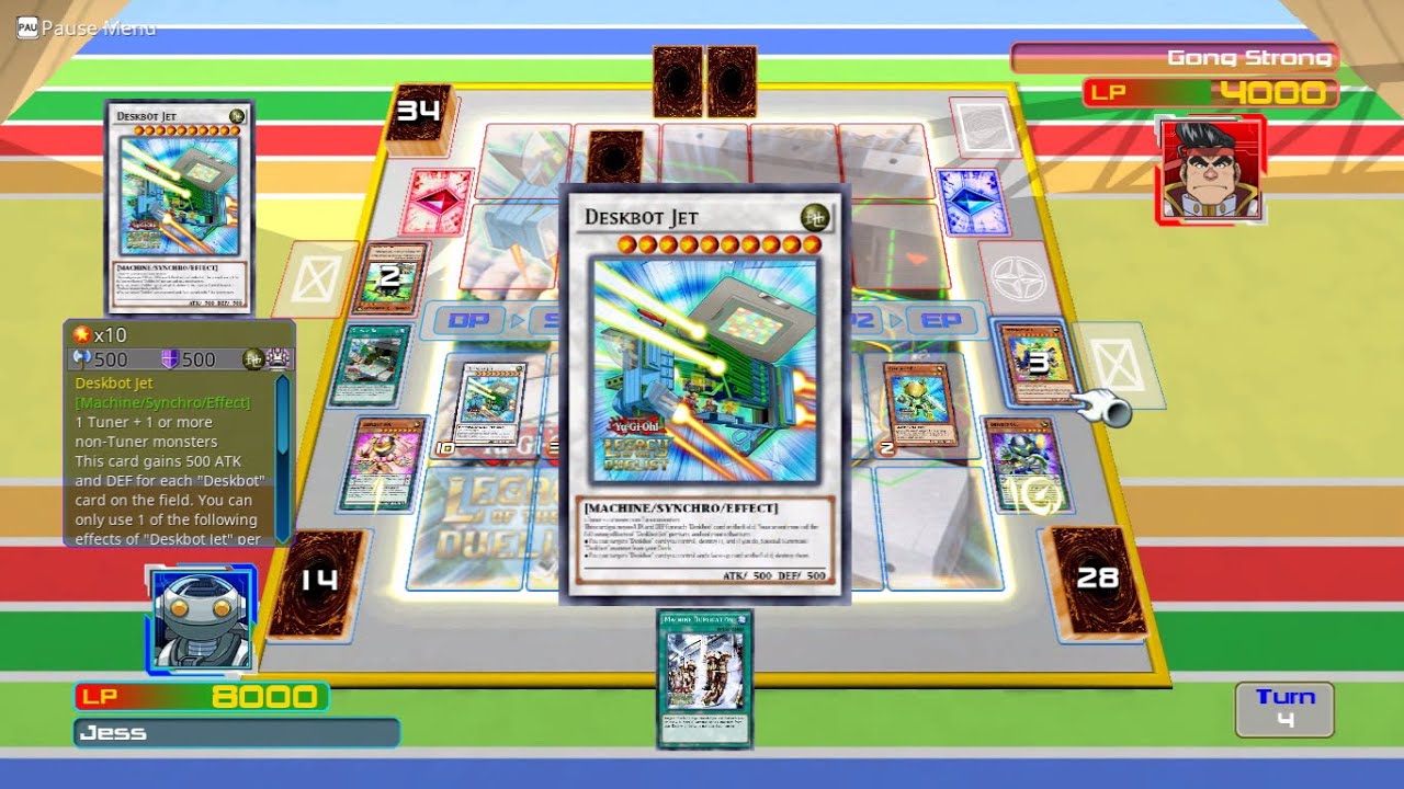 Deskbot Deck | Yu-Gi-Oh! Legacy of the Duelist - YouTube