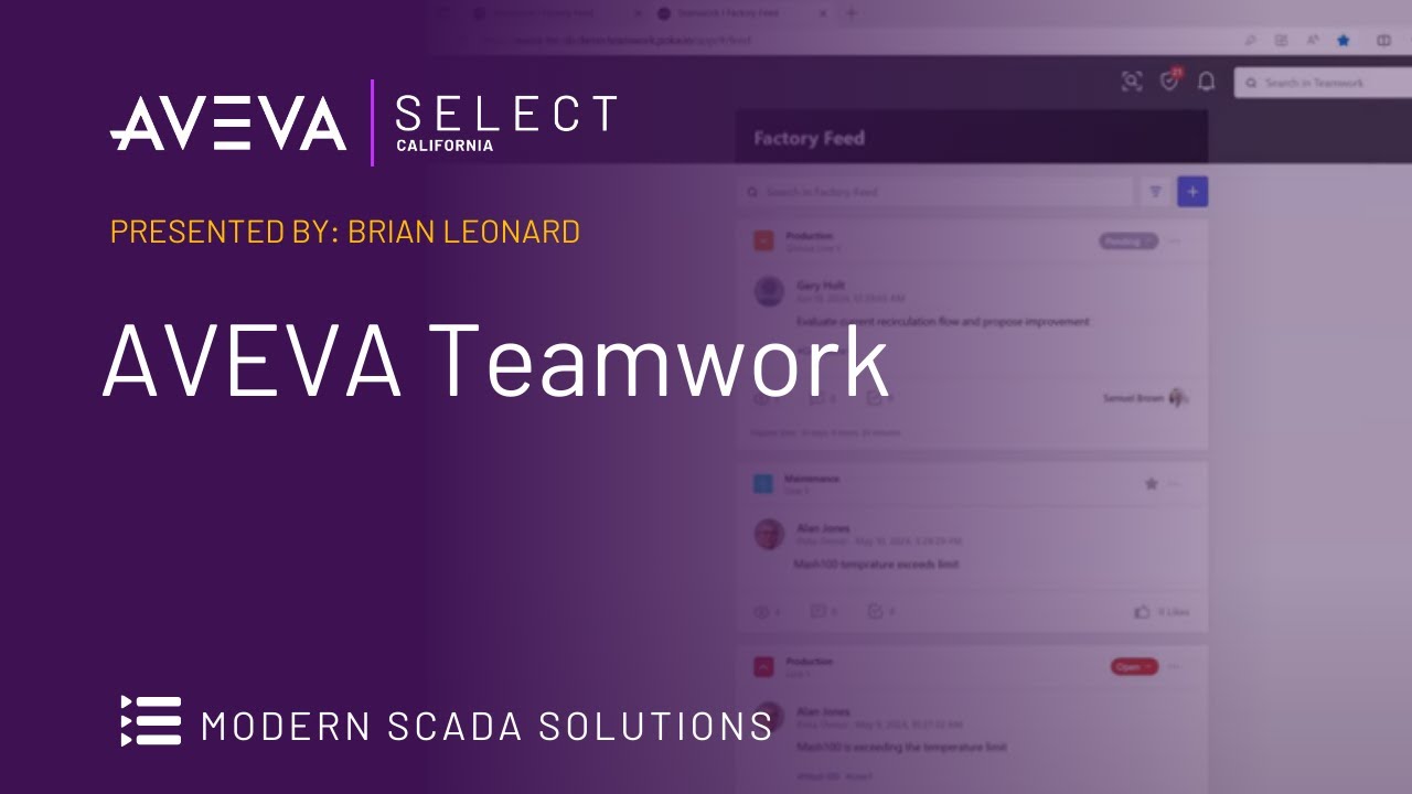 AVEVA Teamwork | Modern SCADA Solutions - YouTube