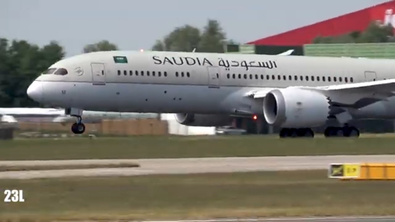 Fabulous Takeoff HZ-AR12 Saudia Boeing 787-9 SV124 Dreamliner ...