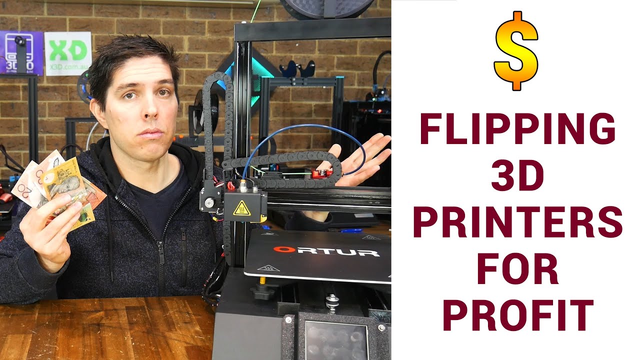 Can you make money repairing barely broken 3D printers? - YouTube