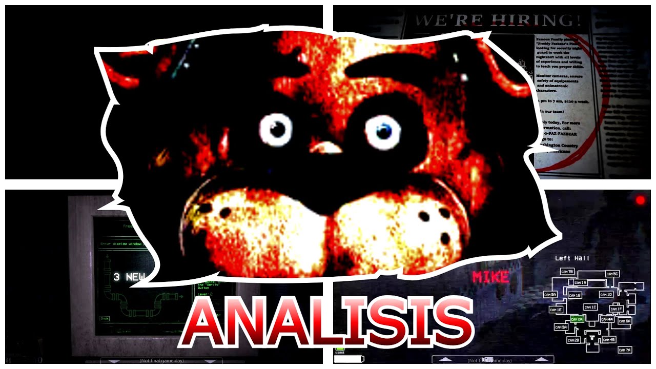 ANALISIS del tráiler FINAL de FNAF MINUS (Welcome to freddy's) - YouTube