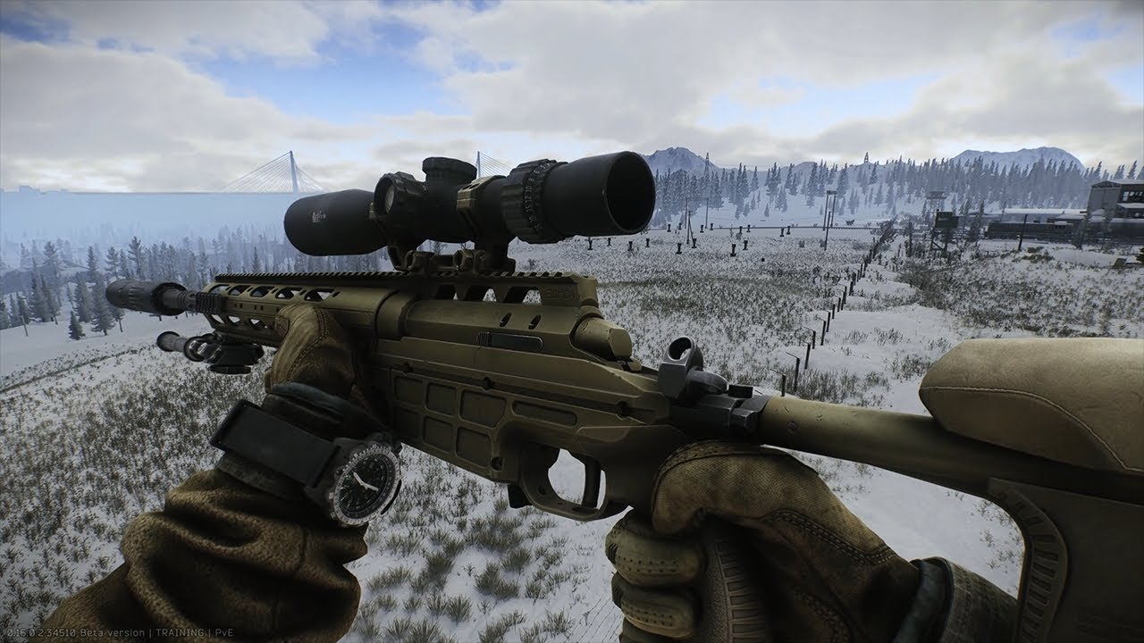 Sako TRG M10 .338 LM bolt-action sniper rifle - Escape from Tarkov ...