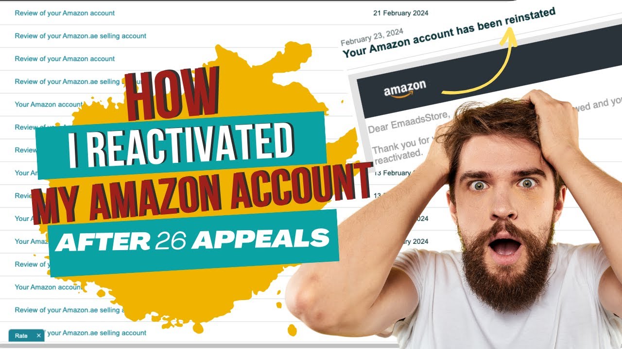 How to Reactivate | The Secret to Amazon Account Reactivation: Avoid ...