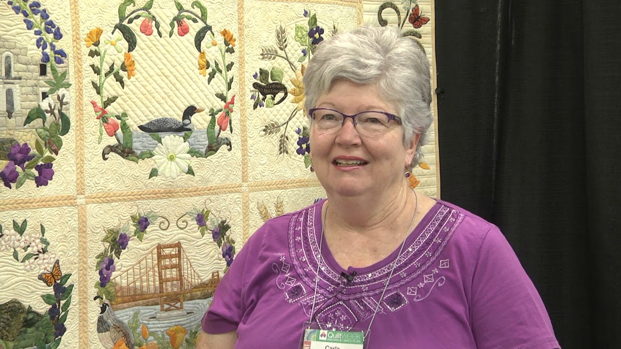 Carla Gentry Wins 2nd Place in Large Quilts – Stationary Machine Quilts ...