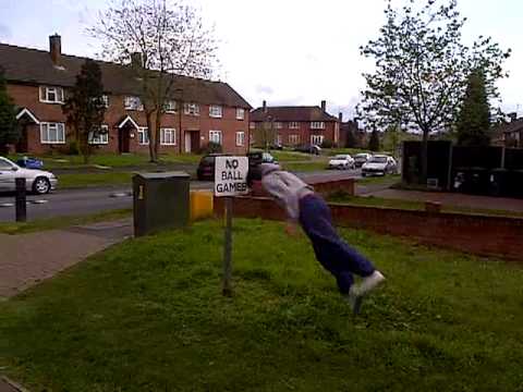 run into small sign - YouTube