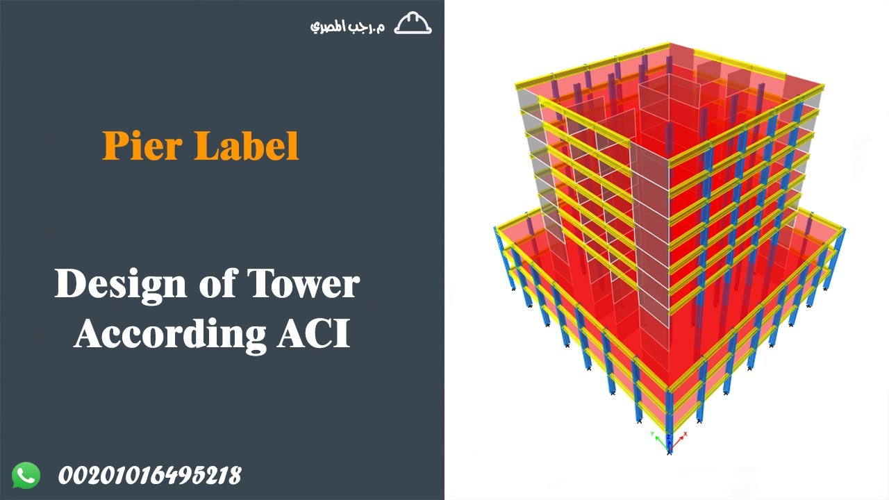 8- Design of tower - Pier Label - YouTube