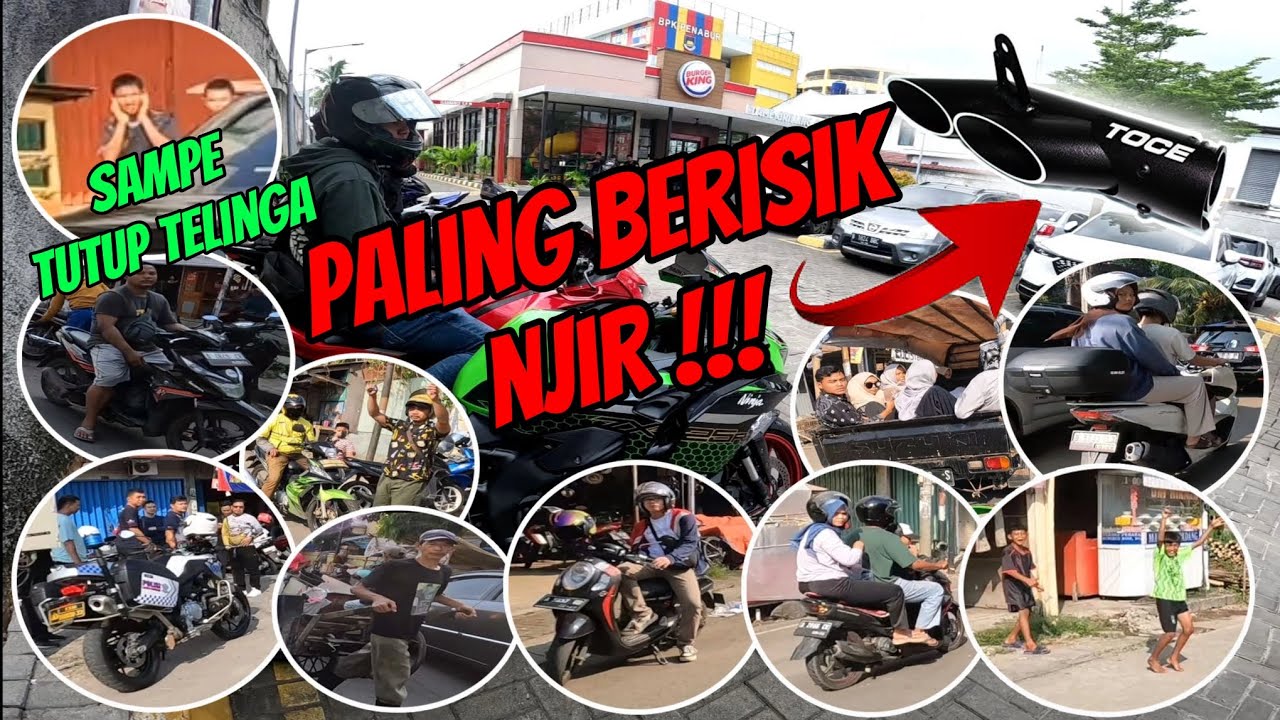 PERTAMA KALI BAWA ZX25R KNALPOT TOCE SUNMORI‼️ JADI PUSAT PERHATIAN DI ...