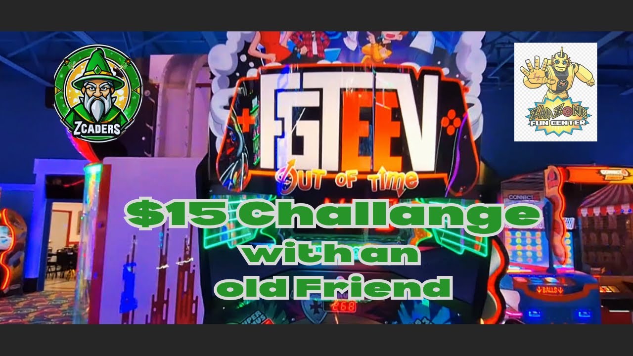 We do a $15 Challange with an old, FGtV at Zap Zone in Canton, MI - YouTube
