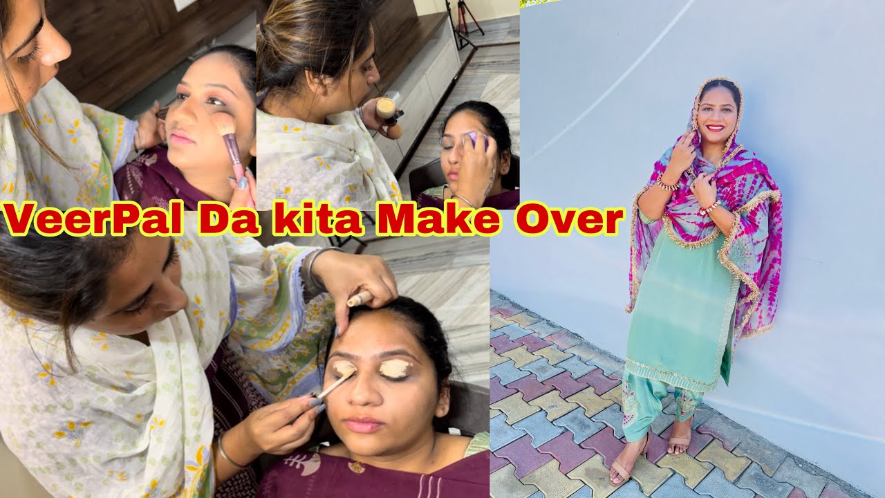 Jot Ne Shuru Kita Nva Kam Shuru Saloon Da ll Make Tutorial By Jot ll - YouTube