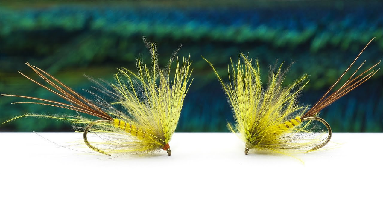 Tying a CDC Danica Dry Fly - YouTube