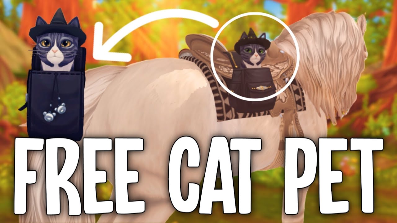 HOW TO GET A *FREE* CAT PET! GET THE SECRET FREE WITCH CAT PET IN STAR ...