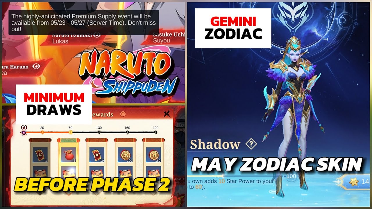 GETTING READY FOR PHASE 2 NARUTO | GEMINI ZODIAC SKIN DRAWS ♊ # ...