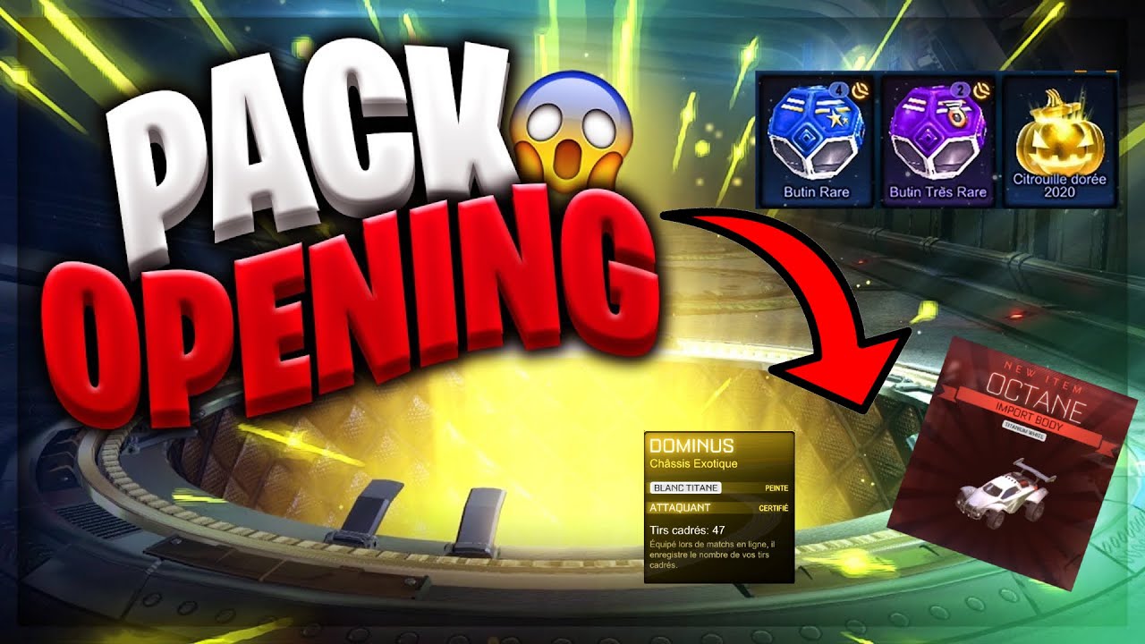 LES MEILLEURS PACK OPENING !!! DOMINUS TW ️ .... [ Rocket League] - YouTube