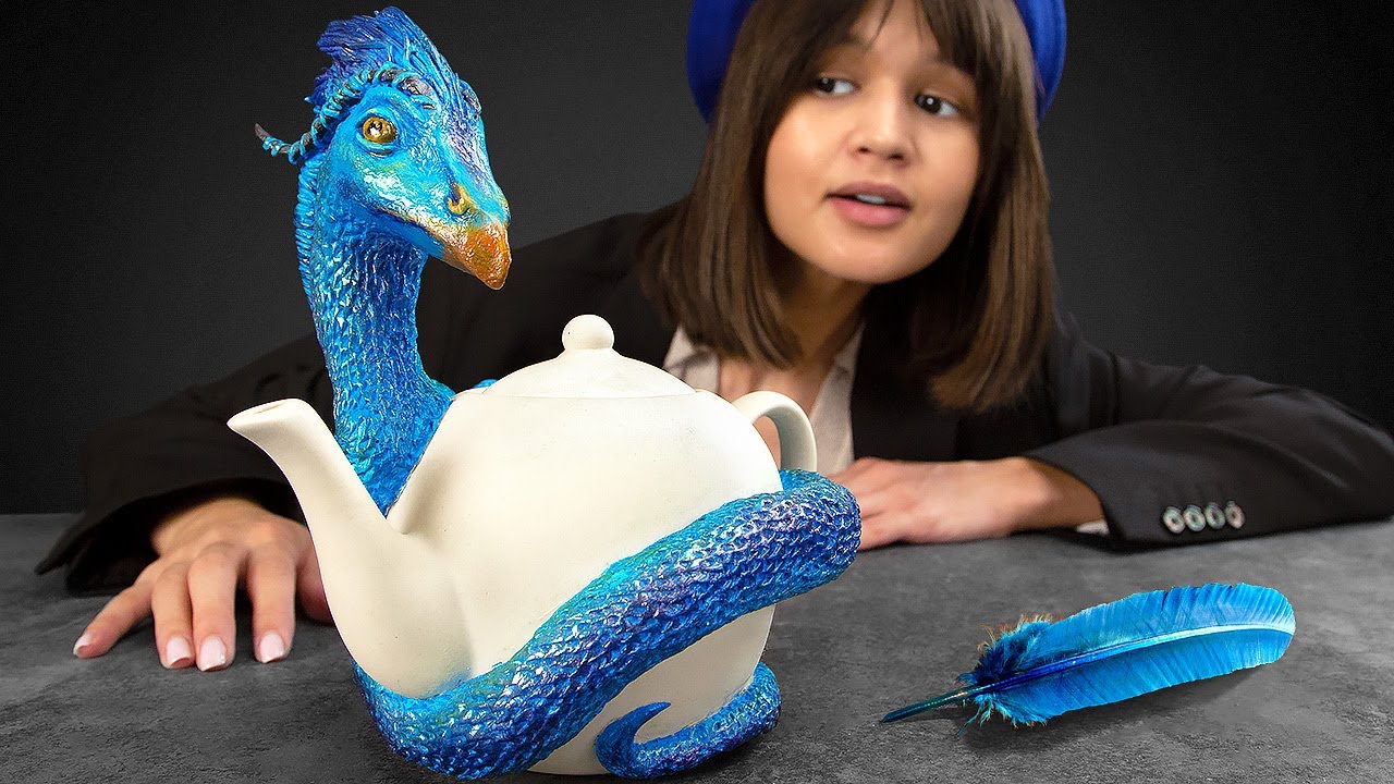 DIY Clay Occamy Teapot - YouTube